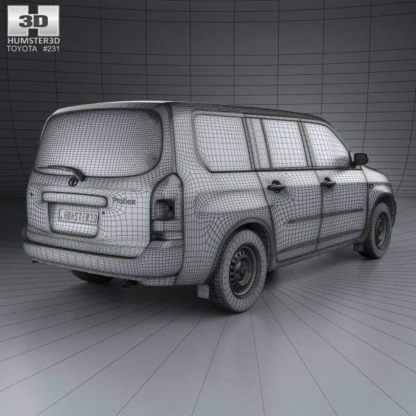 modelo 3d Toyota Probox Van 2002 - TurboSquid 1176554