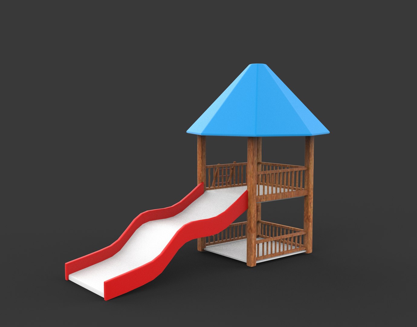 Playground Slide 3D Model 3D Model - TurboSquid 2344225