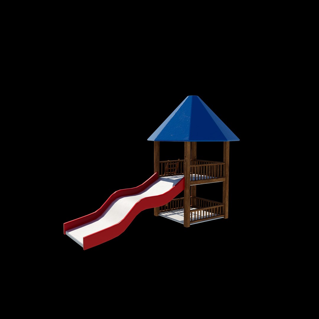 Playground Slide 3D Model 3D Model - TurboSquid 2344225