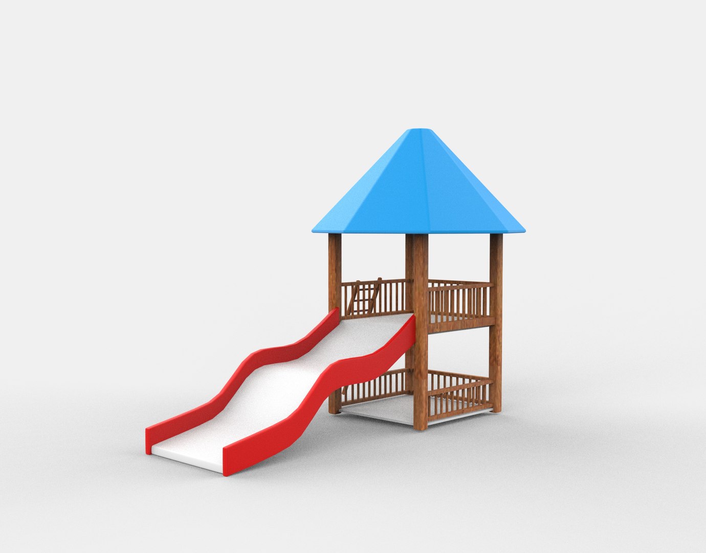 Playground Slide 3D Model 3D Model - TurboSquid 2344225