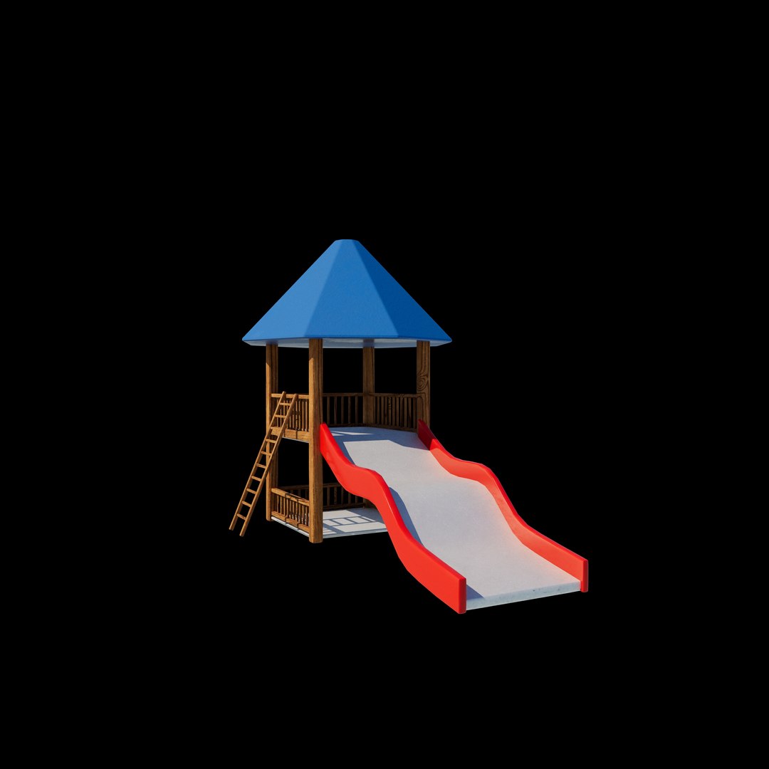 Playground Slide 3D Model 3D Model - TurboSquid 2344225