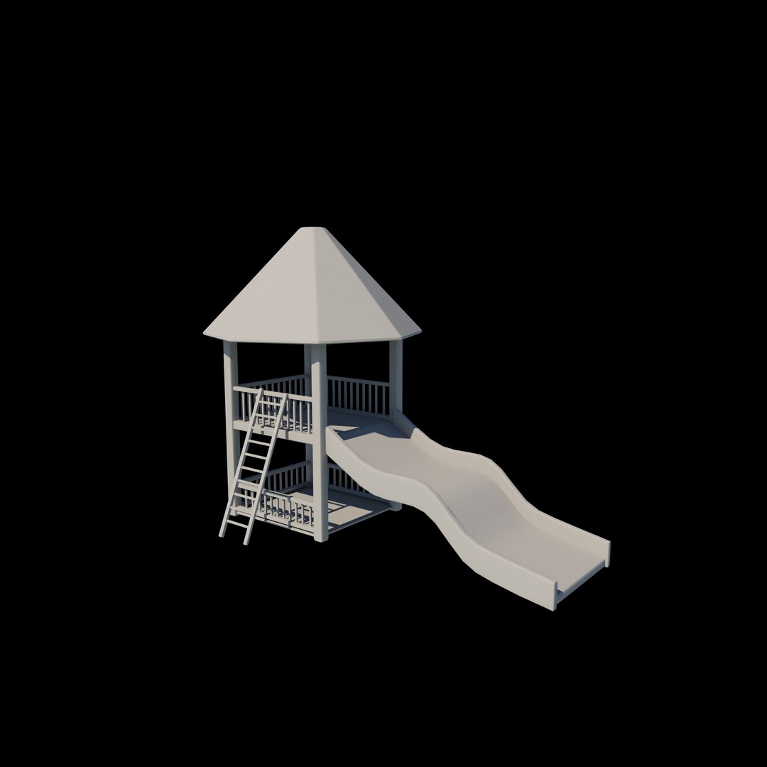 Playground Slide 3D Model 3D Model - TurboSquid 2344225