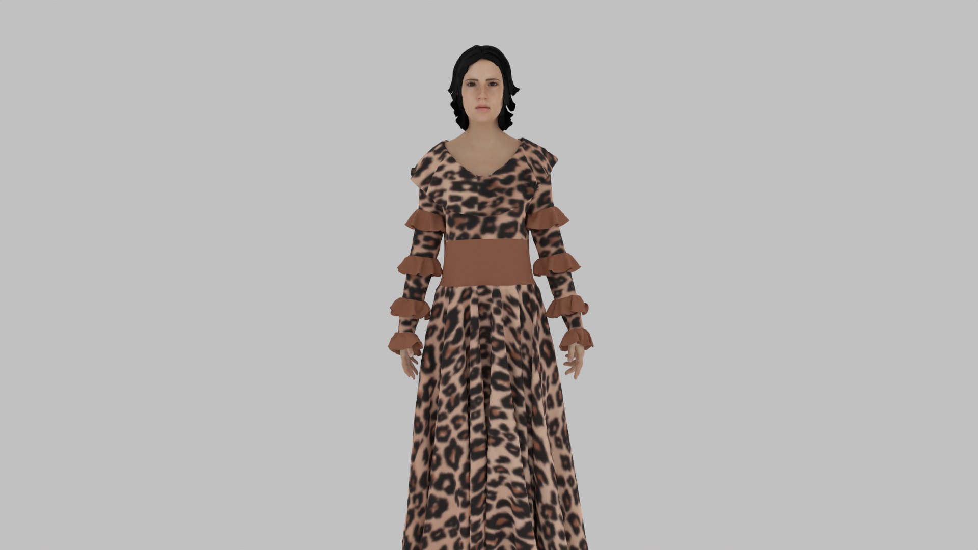 Woman Character 3d Model Turbosquid 2011087