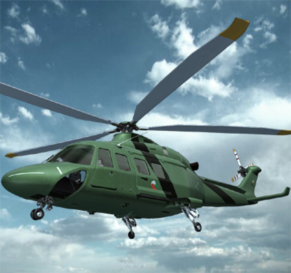 helicopter aw139 3ds