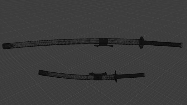 Katana sword 3D model - TurboSquid 1687496