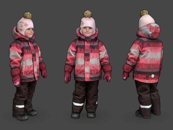 Stylized children 3D model - TurboSquid 1712799