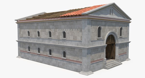 modelo 3d Basílica Cívica Romana en Construcción - TurboSquid 2163710