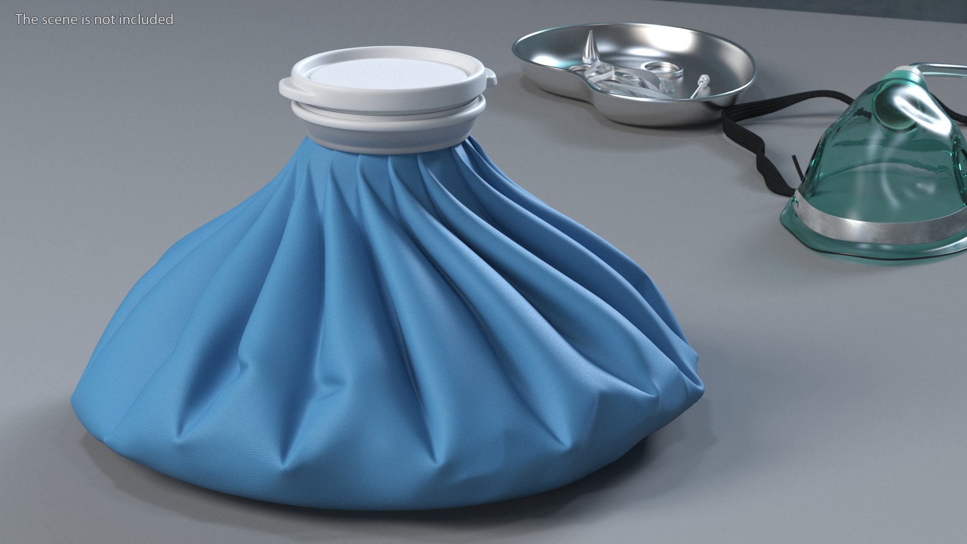 Reusable Ice Bag Blue 3D Model - TurboSquid 2025416