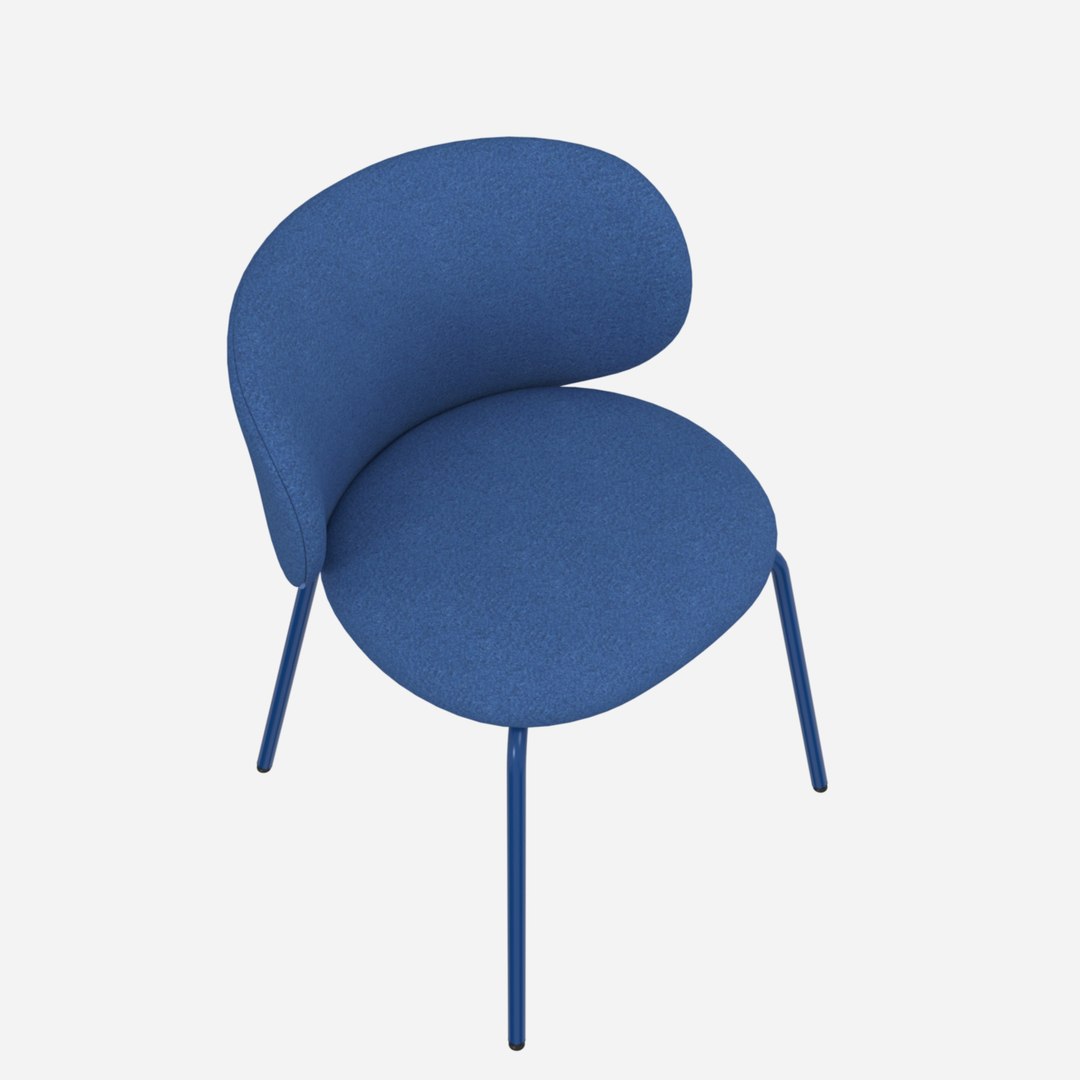 Krylbo Chair Tonerud blue PBR 3D - TurboSquid 2151096