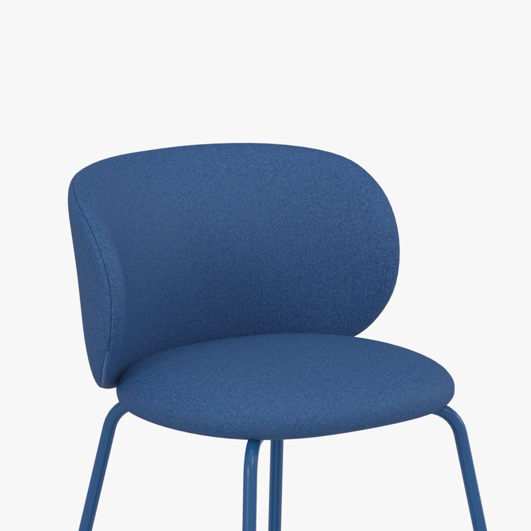 Krylbo Chair Tonerud Blue PBR 3D - TurboSquid 2151096
