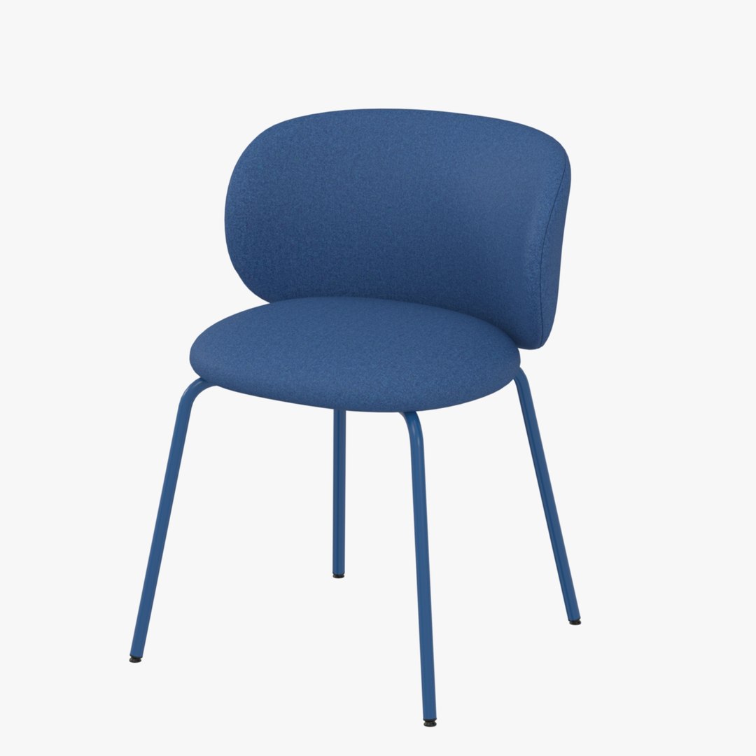 Krylbo Chair Tonerud Blue PBR 3D - TurboSquid 2151096