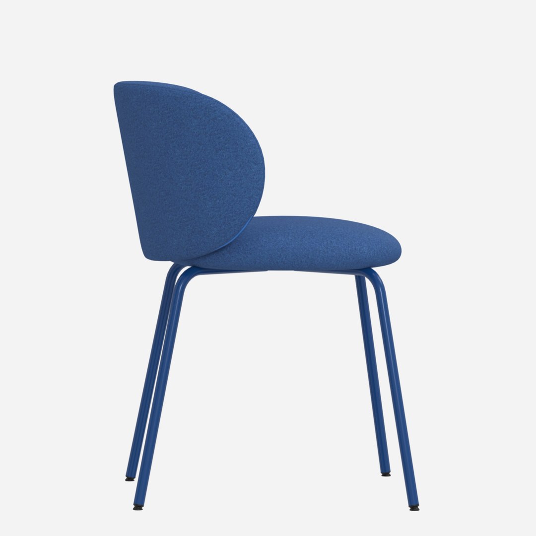 Krylbo Chair Tonerud blue PBR 3D - TurboSquid 2151096