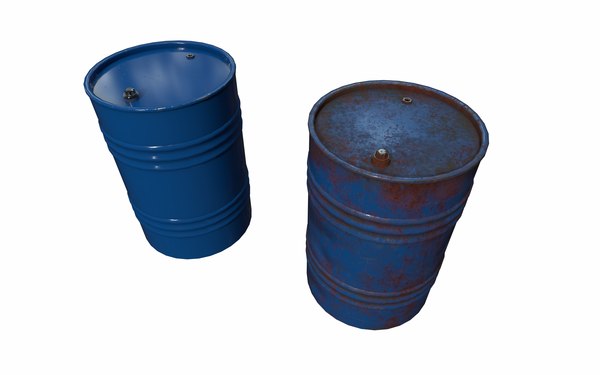 modelo 3d Oil Barrel - TurboSquid 2037723