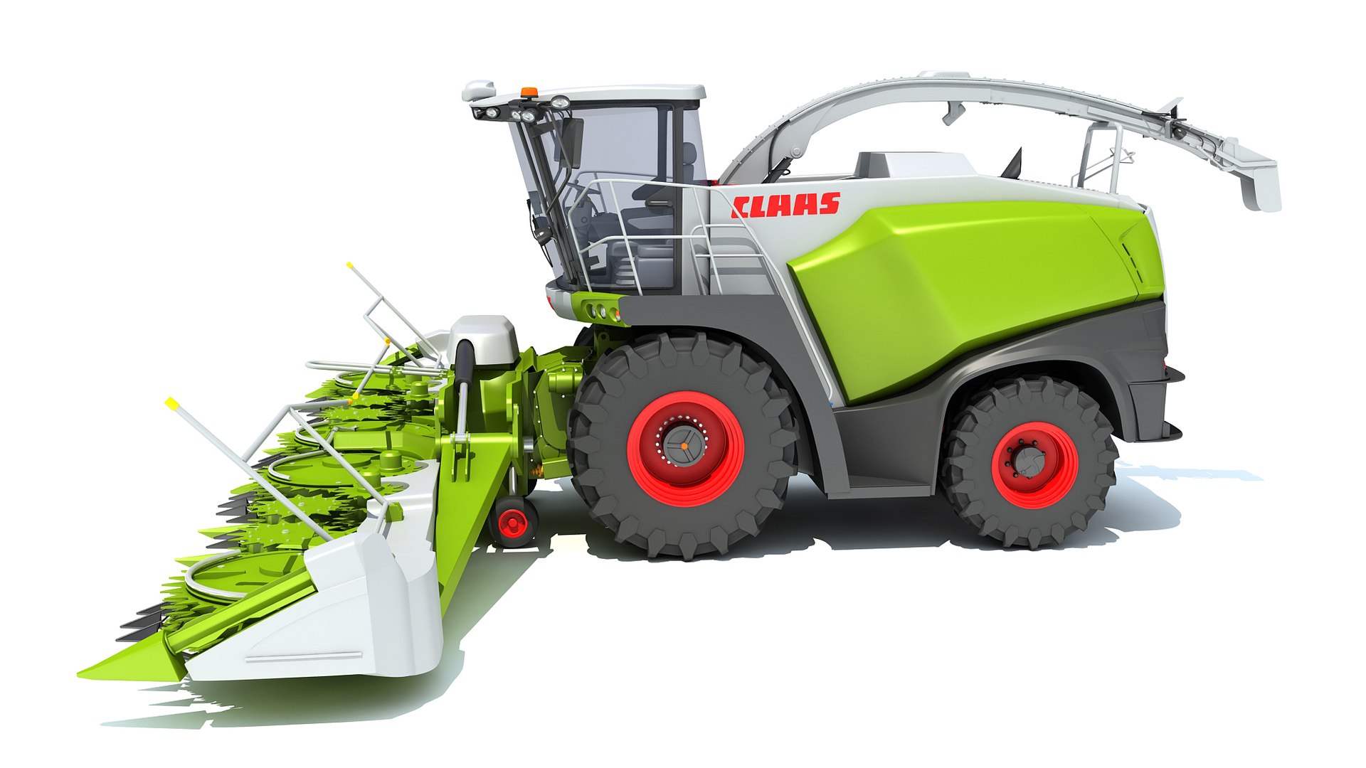 Forage Harvester Claas Jaguar Model - TurboSquid 1731604