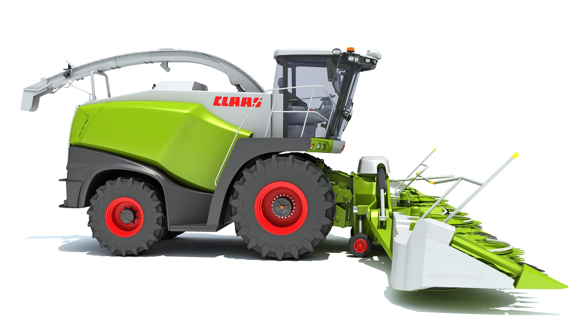 Forage Harvester Claas Jaguar model - TurboSquid 1731604