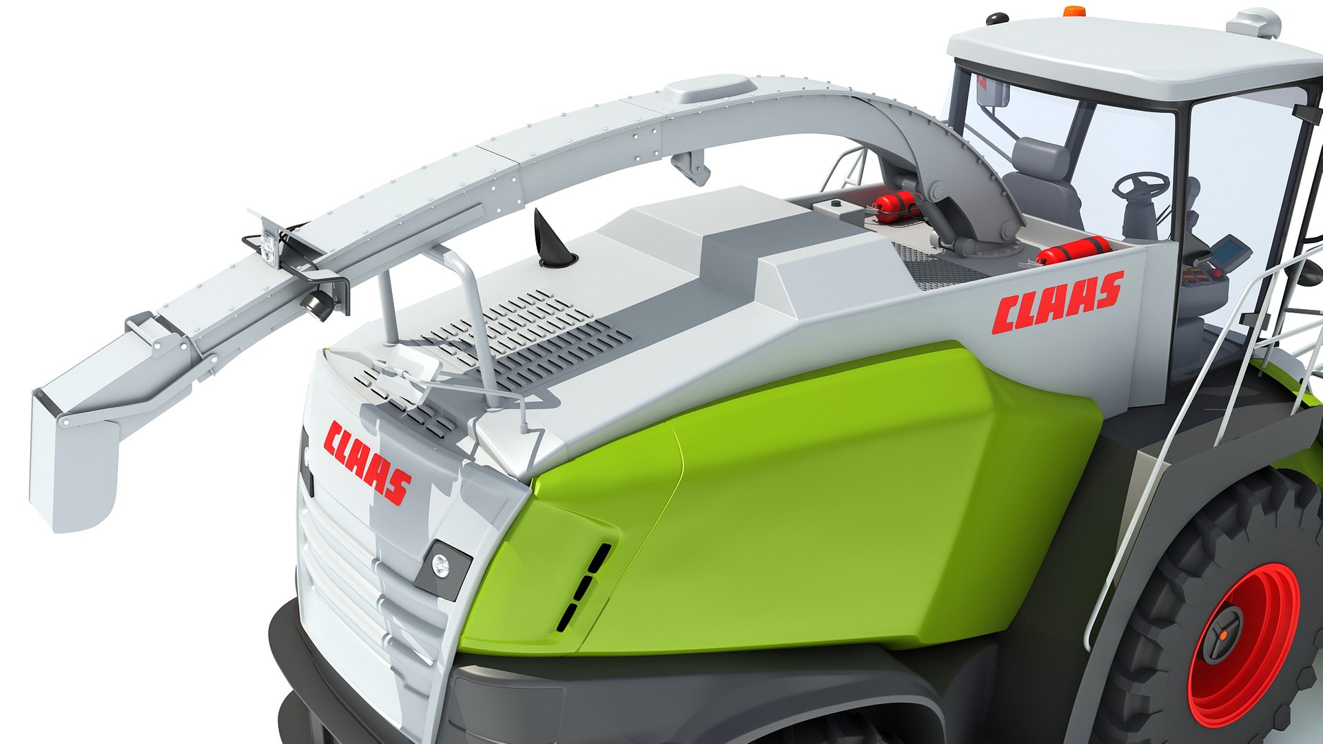 Forage Harvester Claas Jaguar model - TurboSquid 1731604