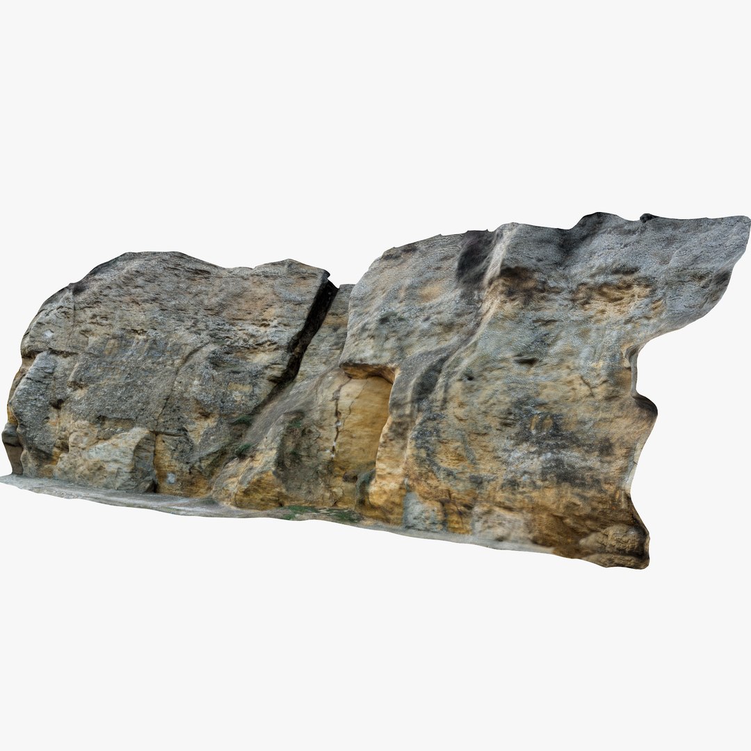 3D limestone wall model - TurboSquid 1225094