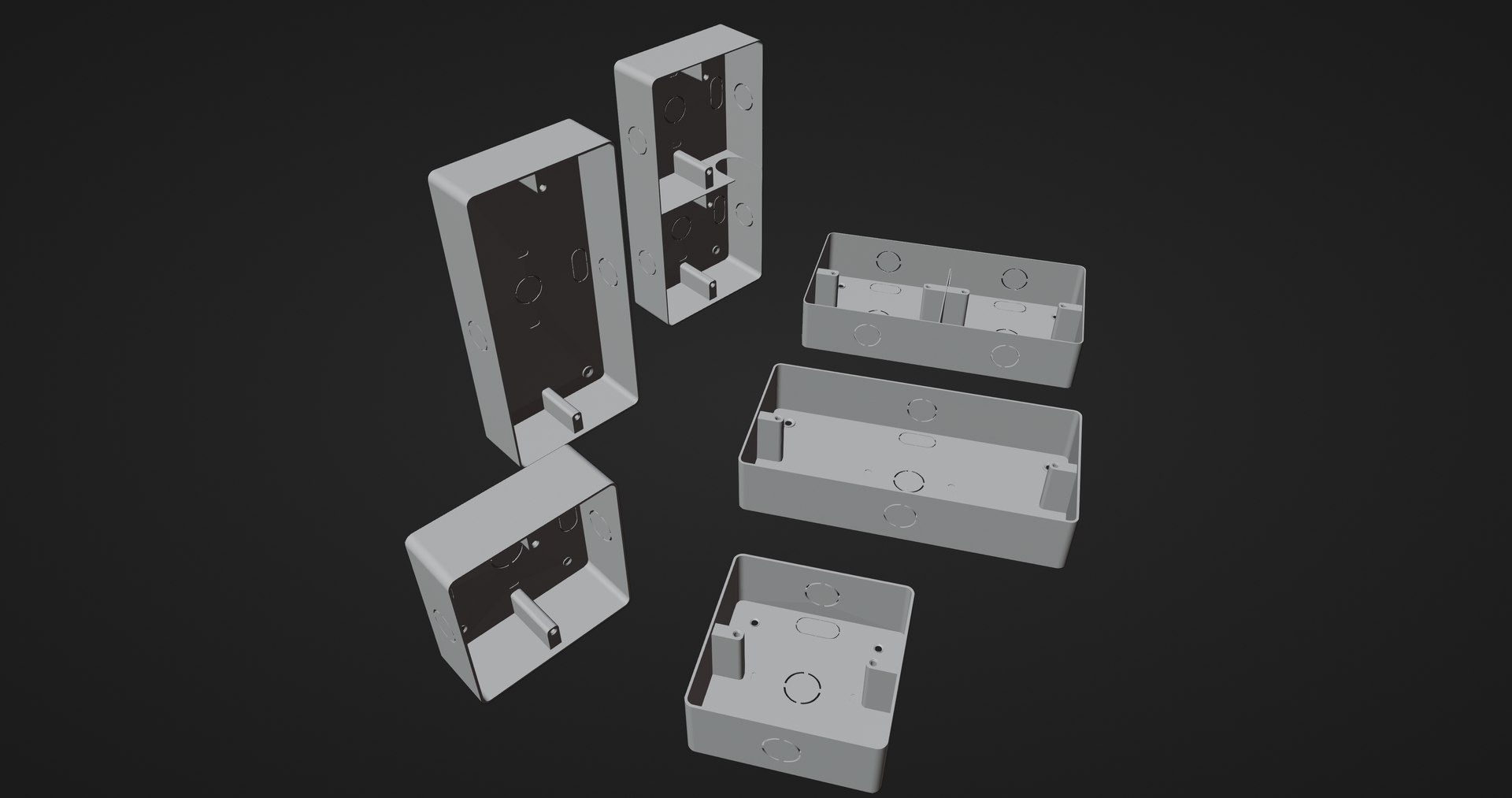 3D Electric Switch MK Plastic Box - TurboSquid 1910933