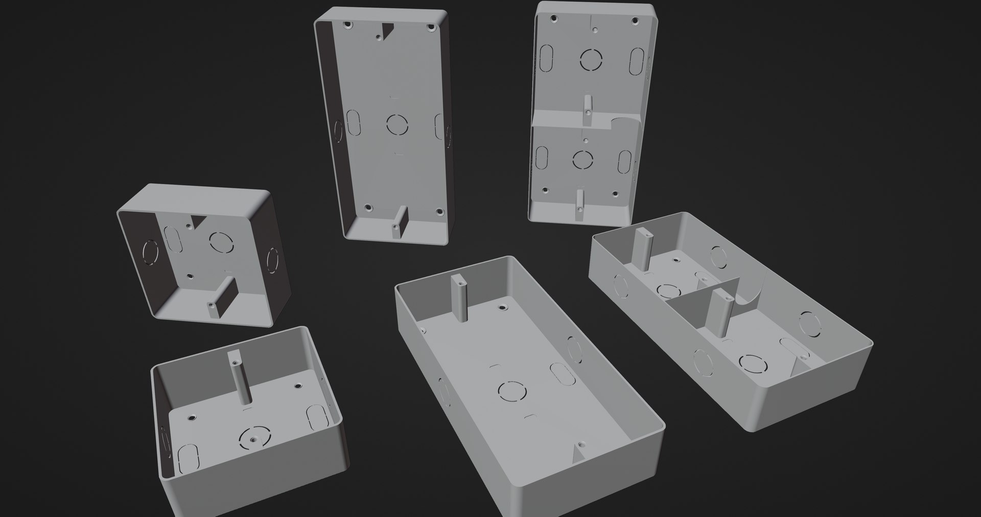 3D Electric Switch MK Plastic Box - TurboSquid 1910933