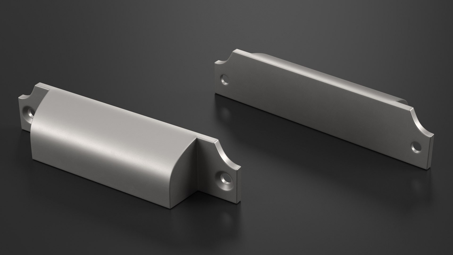 Kitchen Cabinet Handles Collection 3 3D Model - TurboSquid 2234439