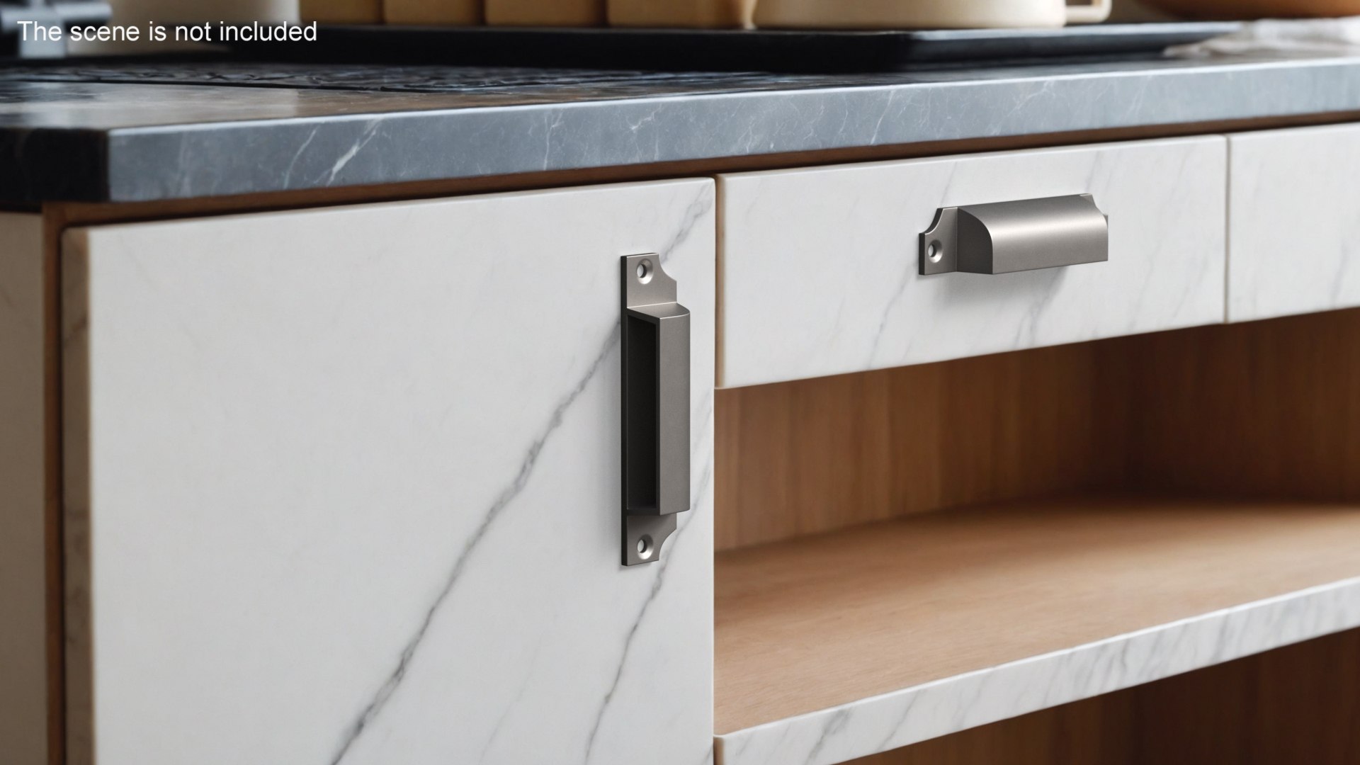 Kitchen Cabinet Handles Collection 3 3D Model - TurboSquid 2234439