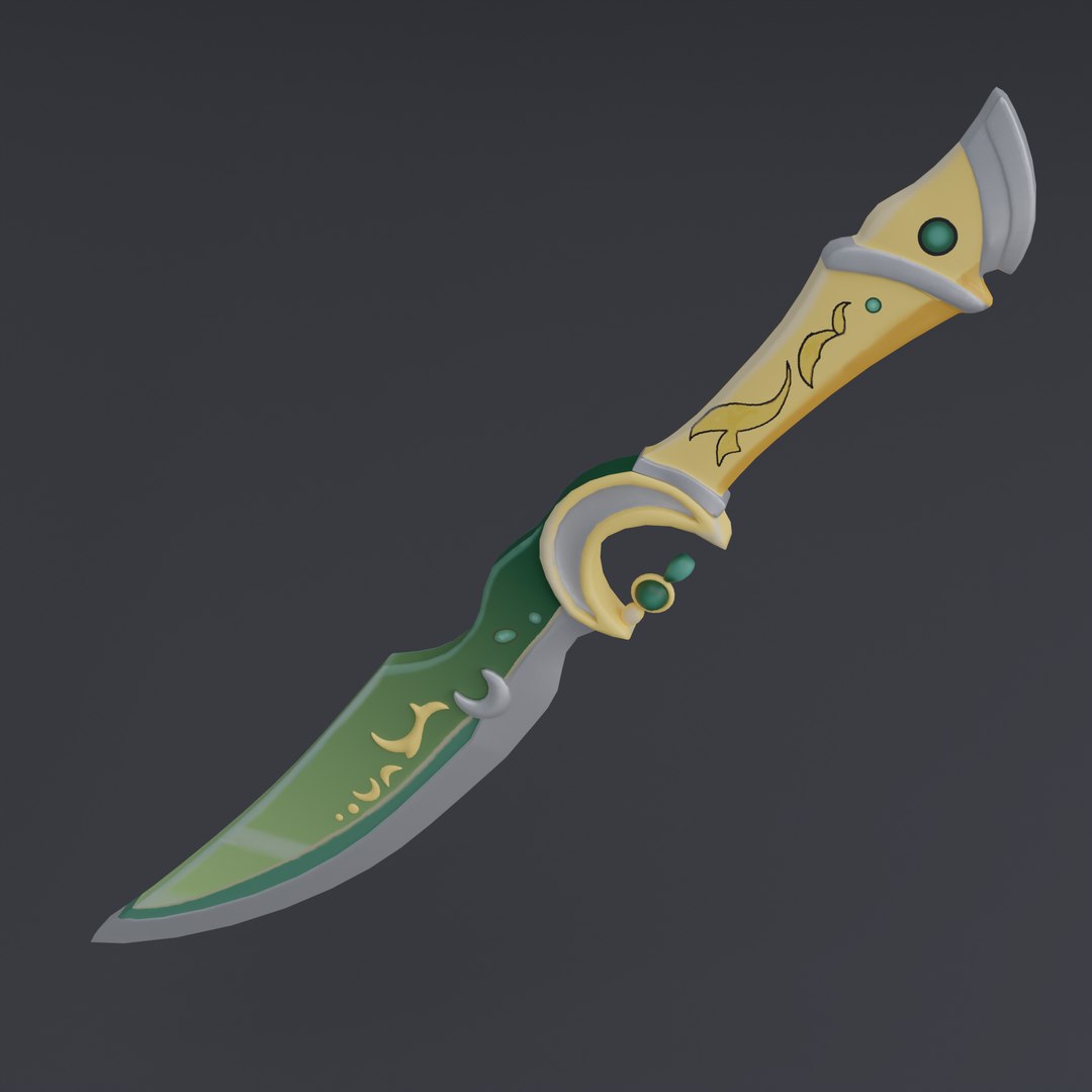 Sword Moonblade Moon 3D - TurboSquid 2273397