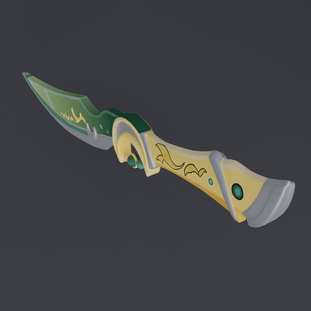 Sword Moonblade Moon 3D - TurboSquid 2273397