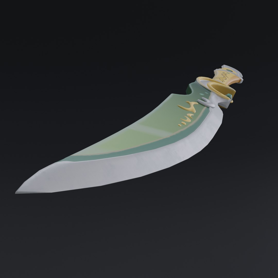 Sword Moonblade Moon 3D - TurboSquid 2273397