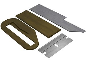 Razor Blade 3D Models for Download | TurboSquid