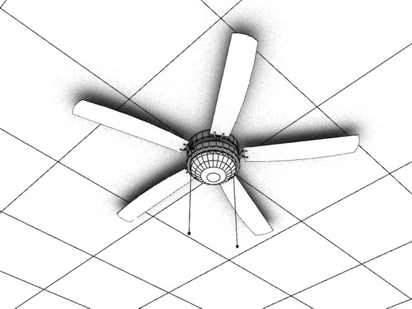 residential ceiling fan 3ds free
