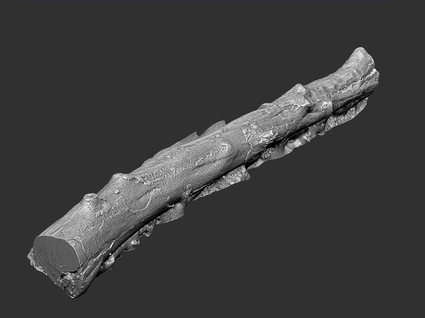 3d model big logs 16k