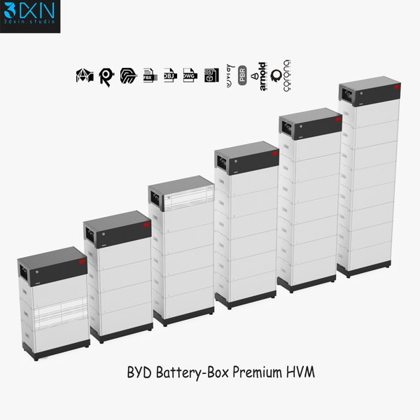modelo 3d Caja de batería BYD Premium HVM - TurboSquid 2248467