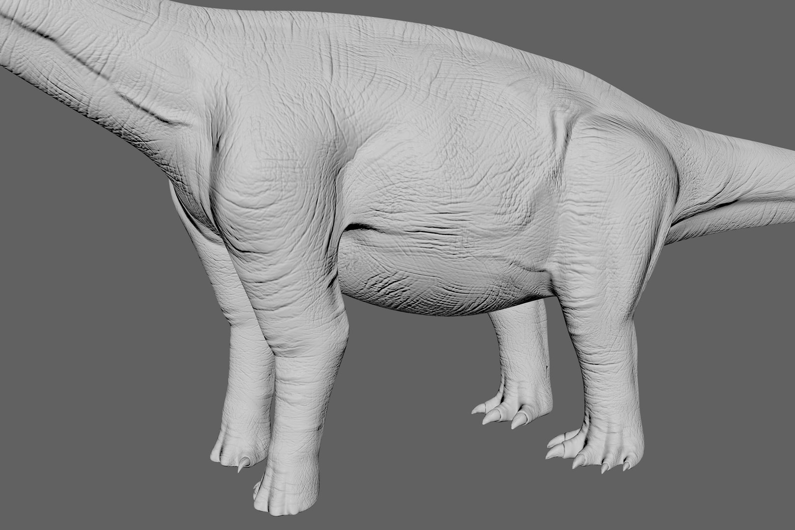 3D Chuanjiesaurus Dinosaur Jurassic Animal Model - TurboSquid 2341119