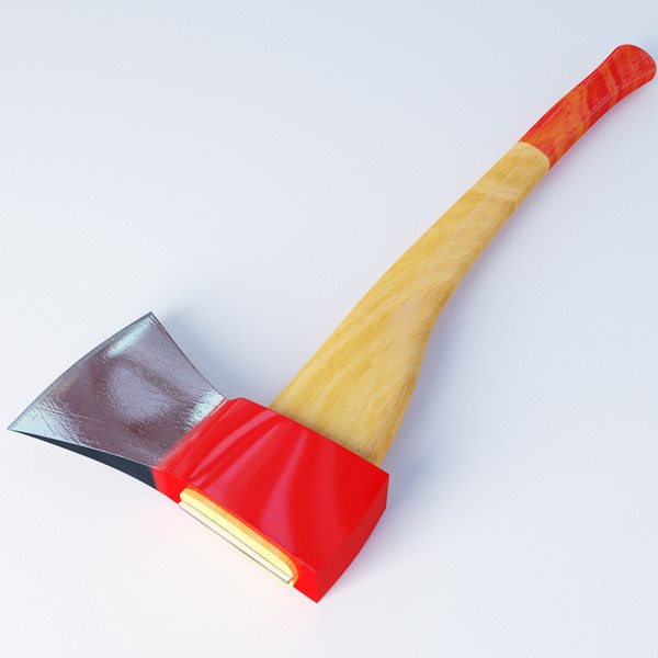 obj realistic axe