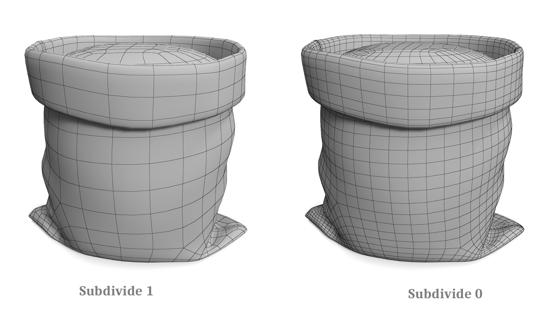 Sack 3D - TurboSquid 1966644