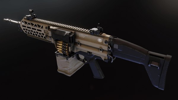 3D rifle 6p62 - TurboSquid 1453284