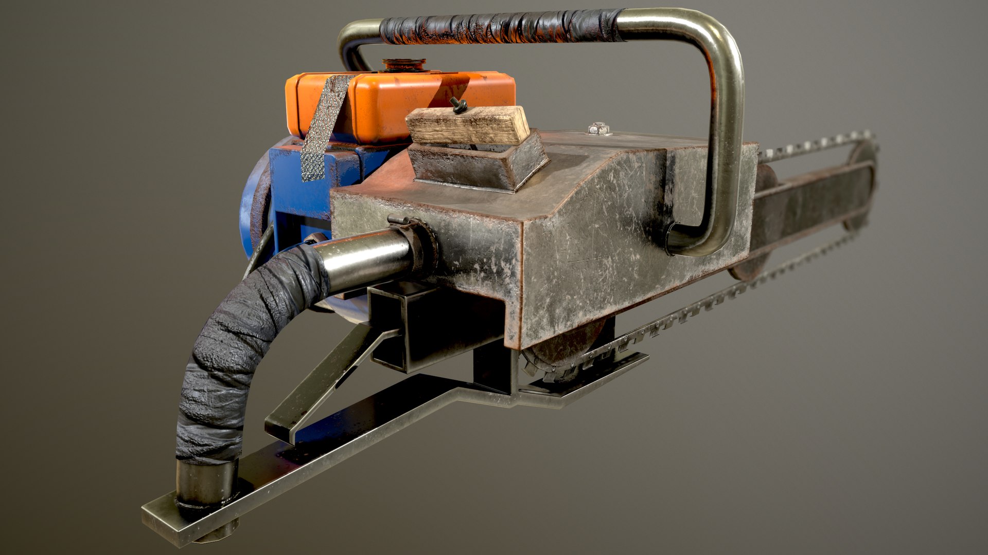 Chainsaw Psycho Model - TurboSquid 1969285