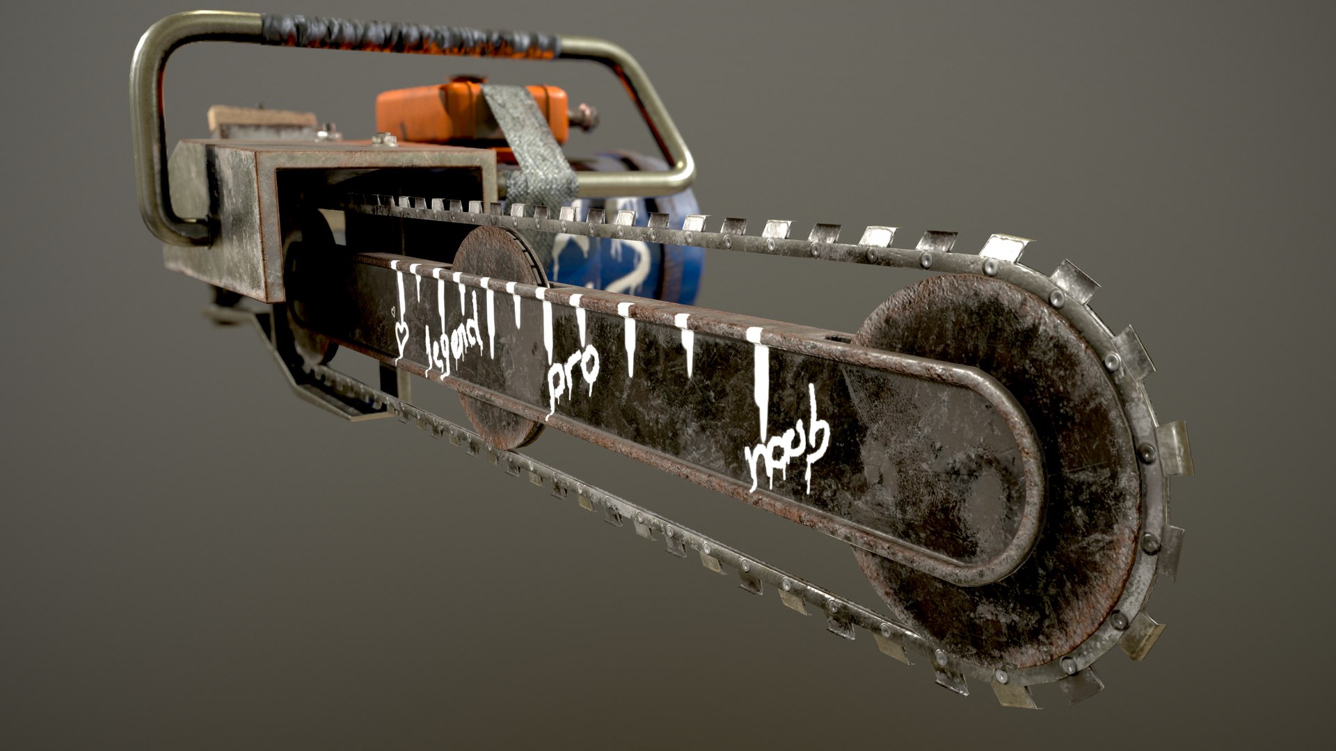 Chainsaw Psycho Model - TurboSquid 1969285