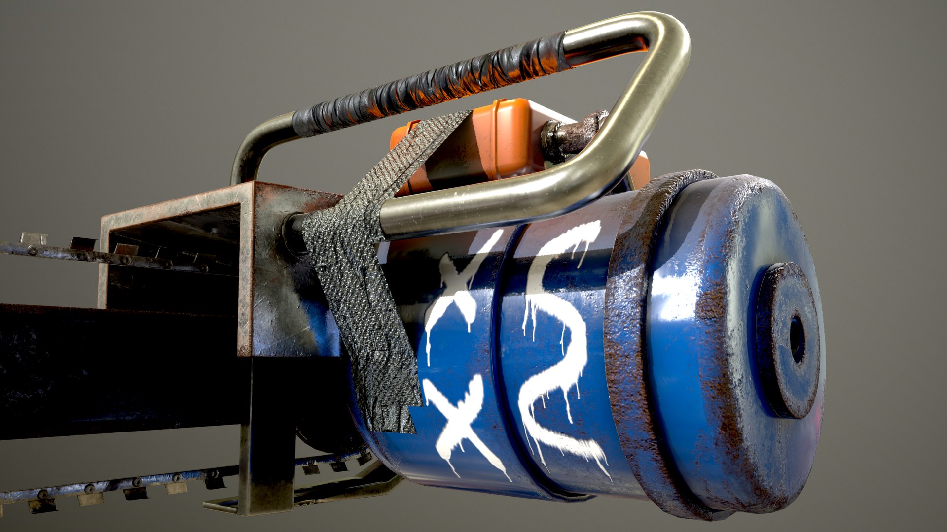 Chainsaw Psycho Model - TurboSquid 1969285