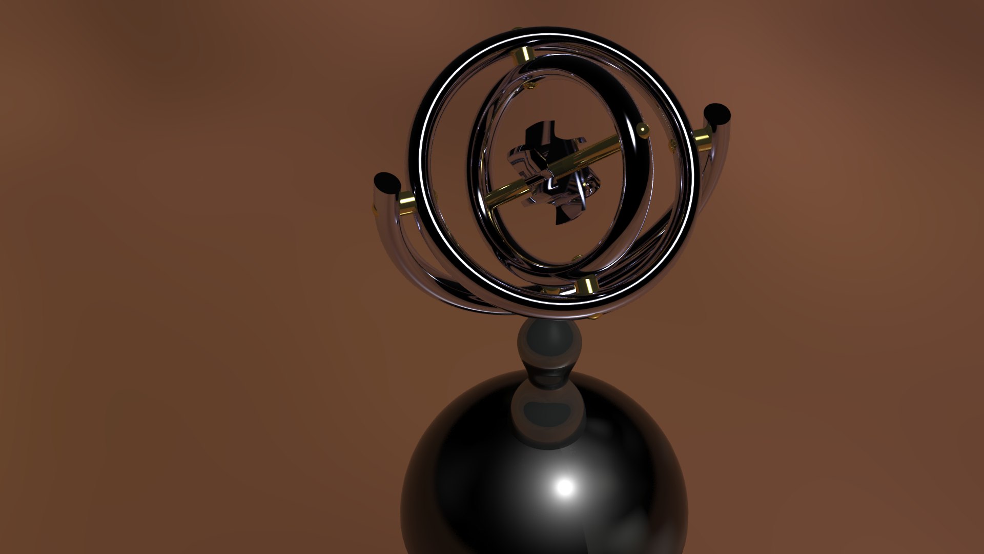 3d Gyroscope Model