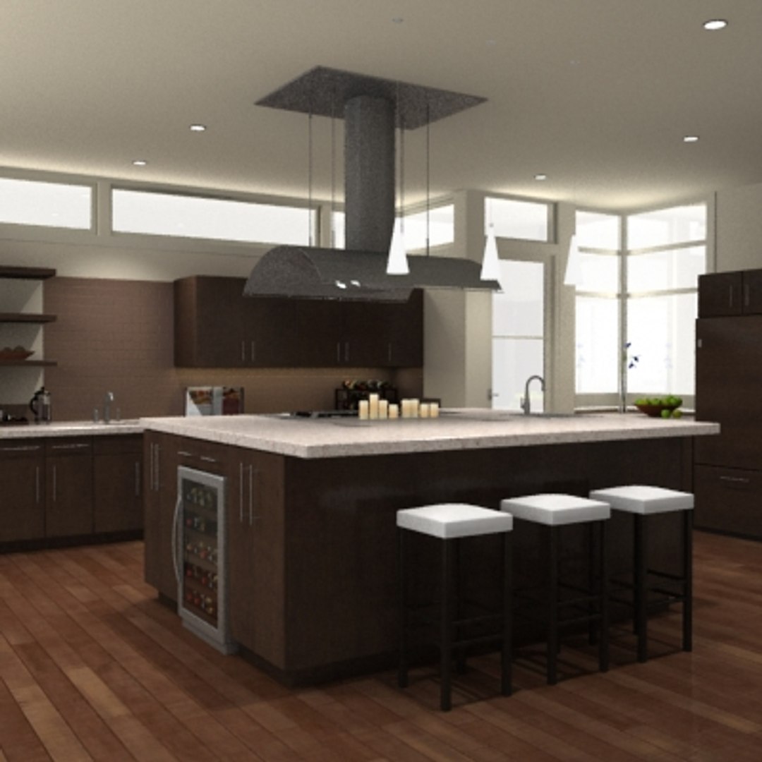 3ds Max Complete Kitchen Appliances