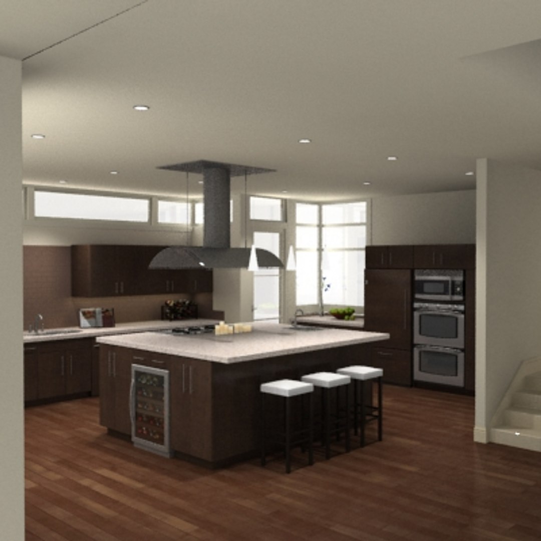 3ds Max Complete Kitchen Appliances