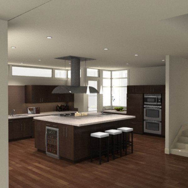 3ds max complete kitchen appliances