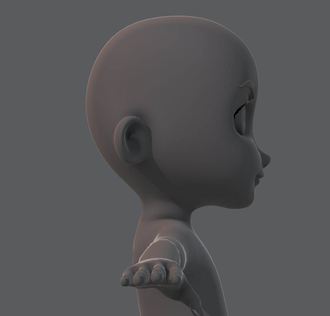 Base boy character 3D model - TurboSquid 1291537