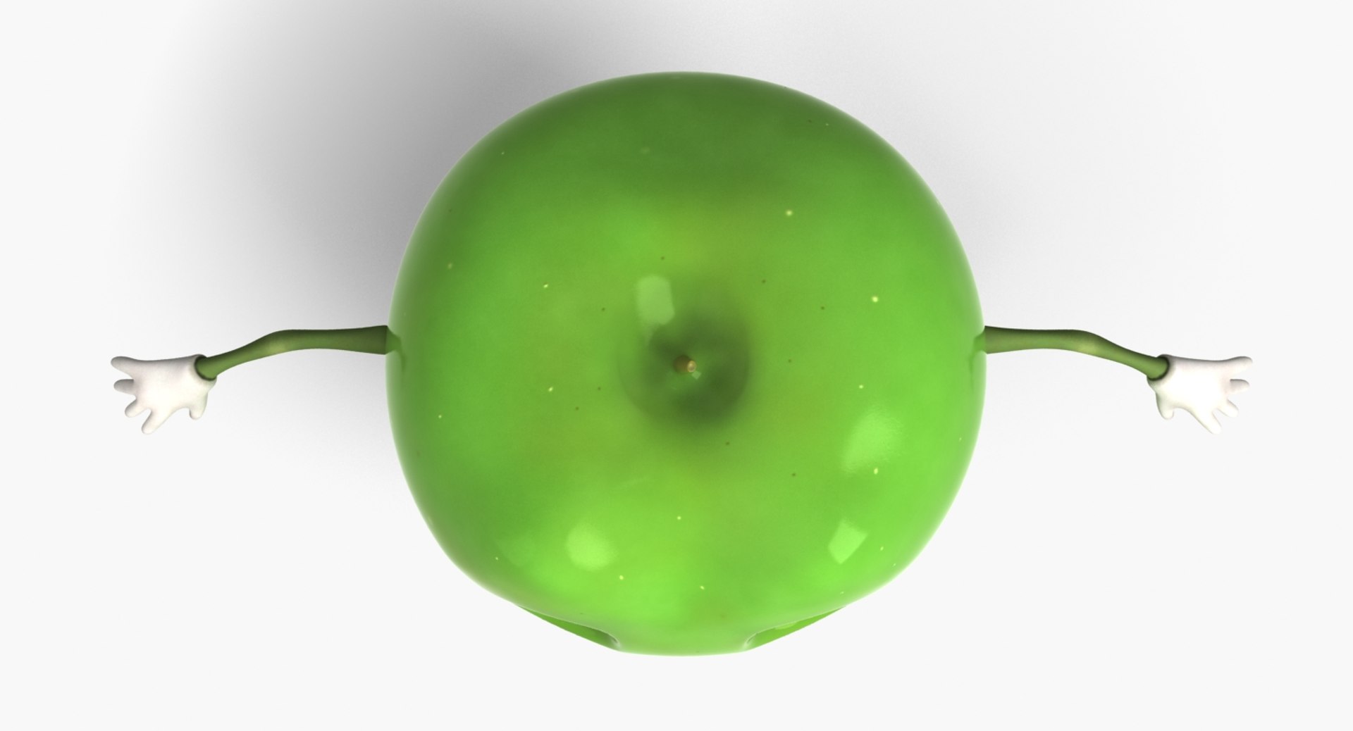 3D Apple Cartoon Model | 1145737 | TurboSquid