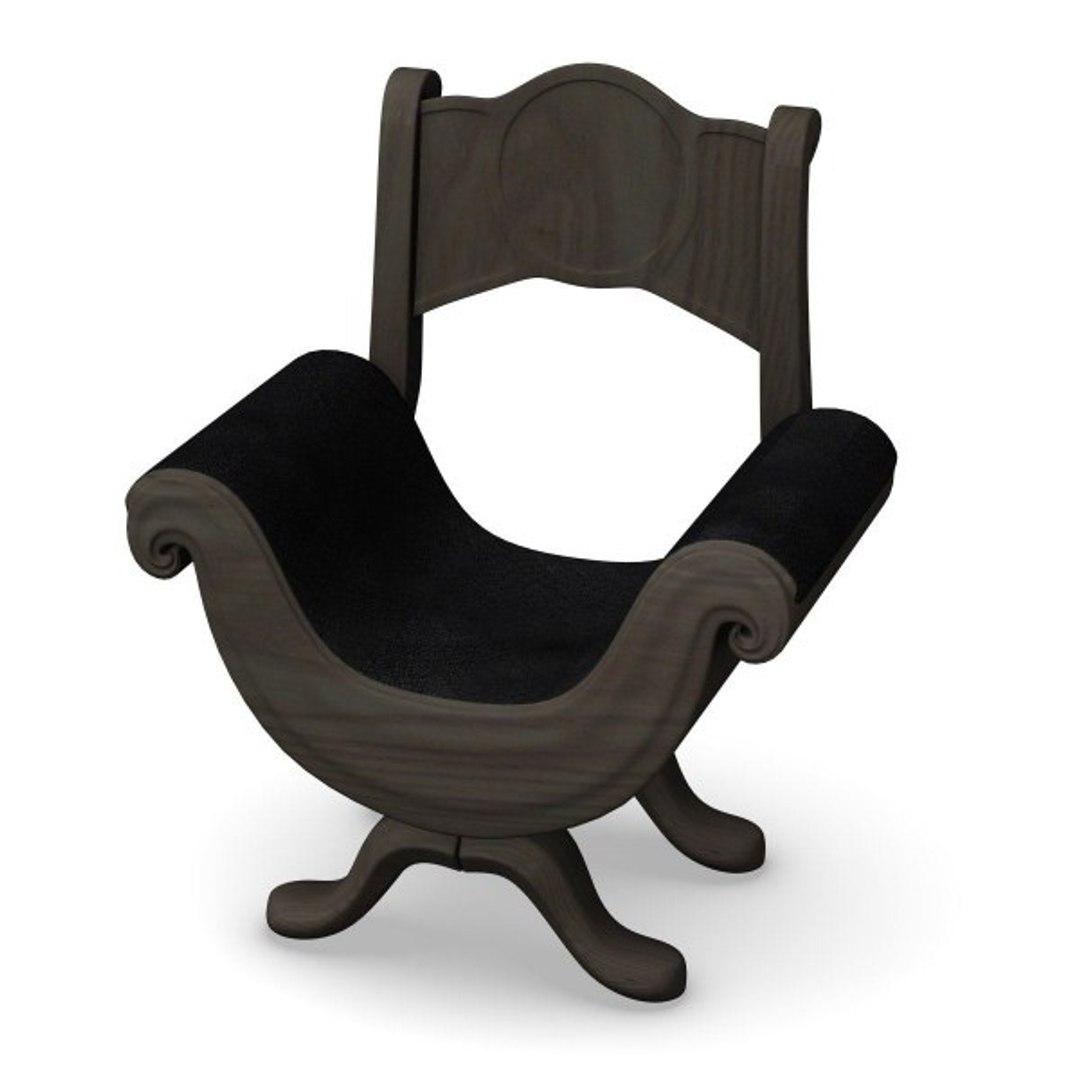3dsmax gothic chair