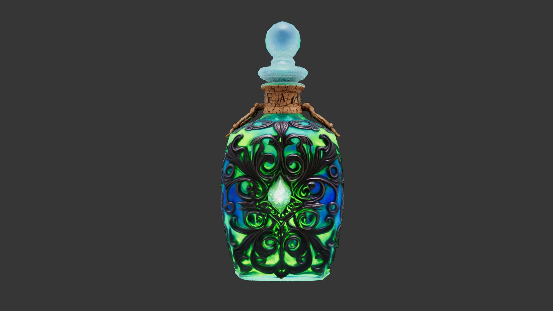 Potion Bottle 3D Model - TurboSquid 2411408