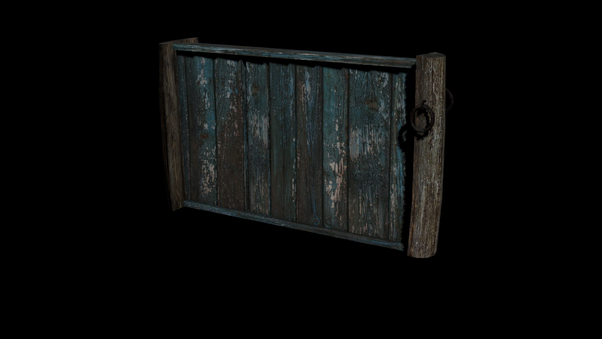 3D Gate Wood - TurboSquid 2143912