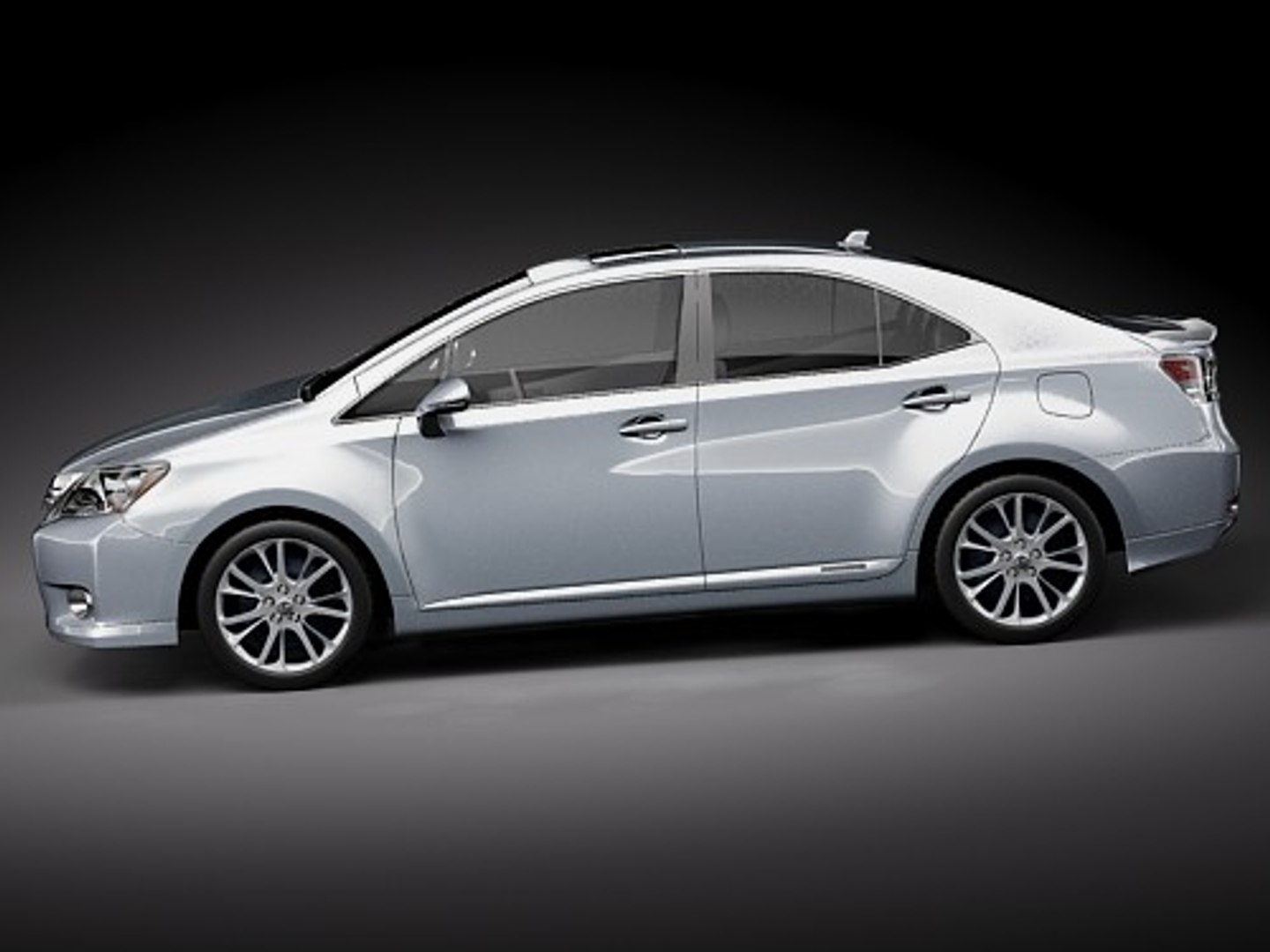 3d Lexus Hs 250h Sedan