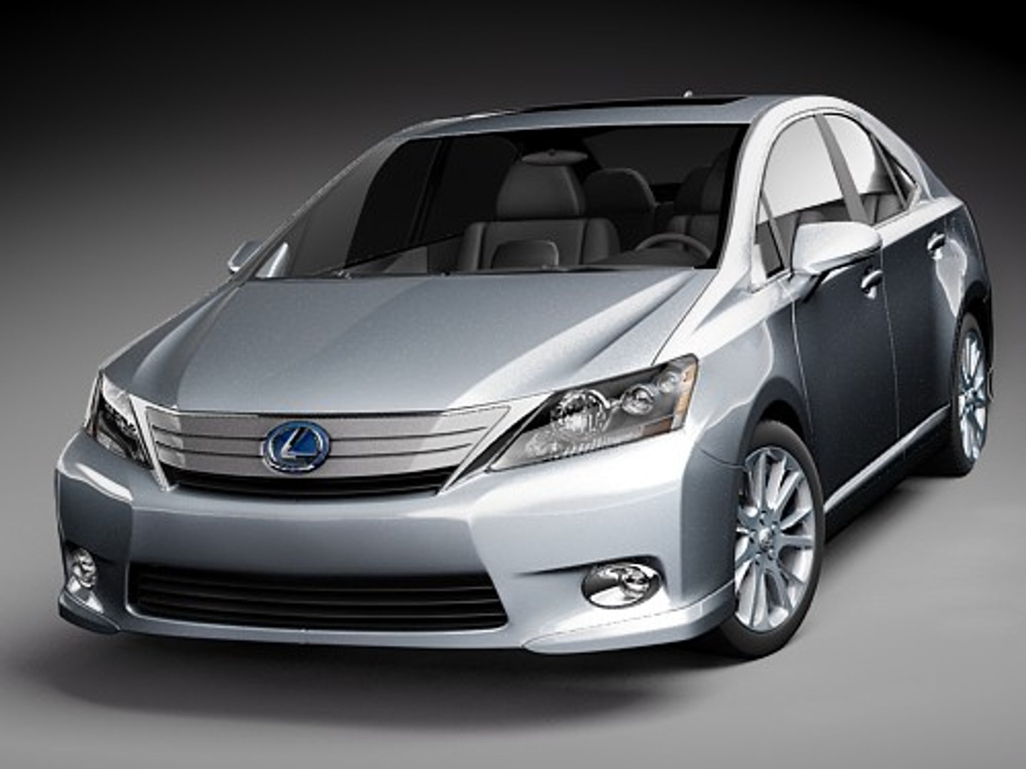 3d Lexus Hs 250h Sedan